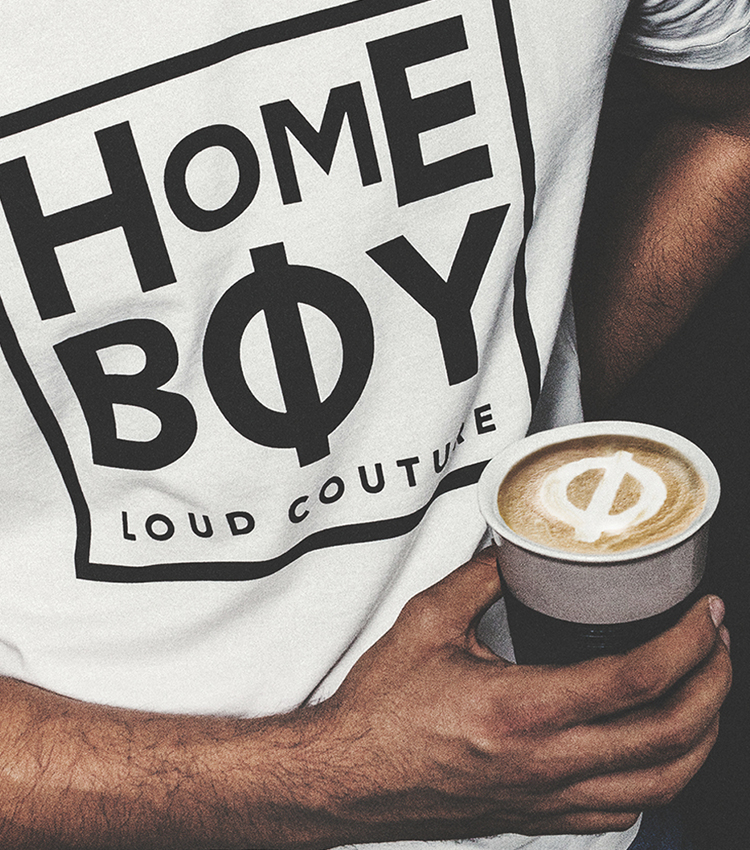 Homeboy Print-Logoshirt Männer | Defshop Magazin